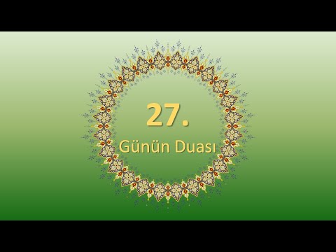 27. Günün Duası | Ramazan Ayının Günlük Duaları