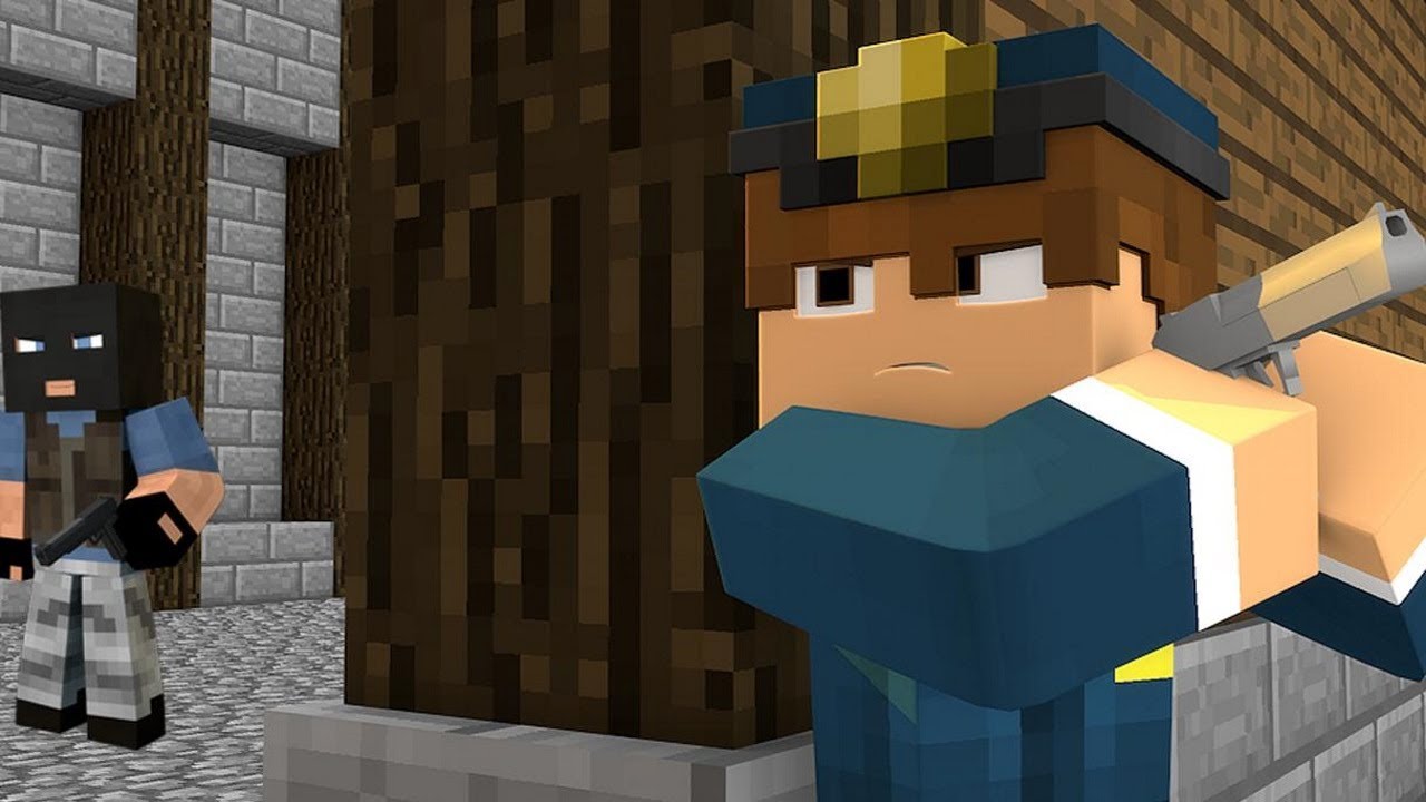 Minecraft: POLICIAL NO MINECRAFT! (MINI-GAME NOVO) - YouTube