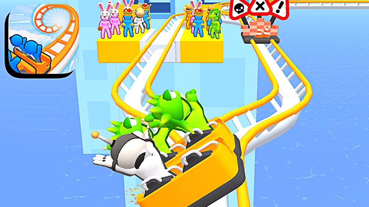Runner Coaster - All Levels Gameplay Android,ios (Levels 129-130) - YouTube
