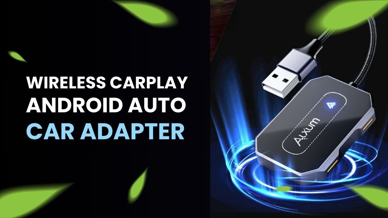 Stay Connected on the Go with Alxum Wireless Android Auto Car Adapter ...