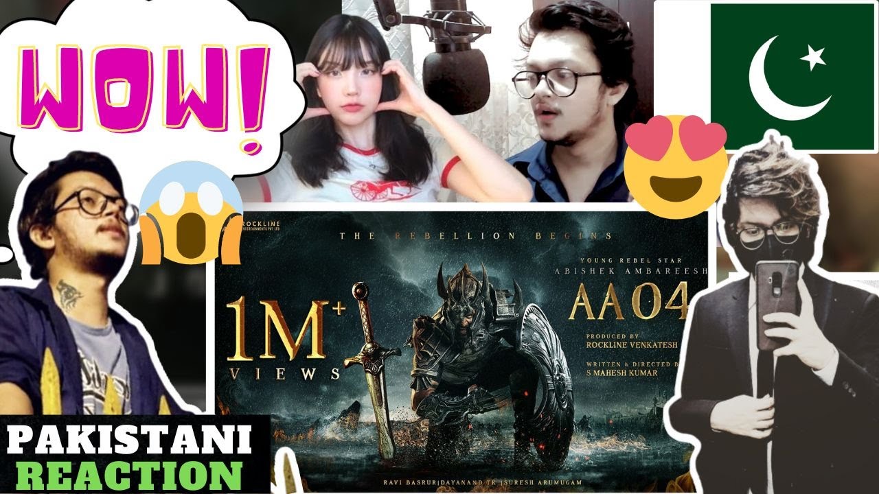 AA04 First Look Motion Poster | Abishek Ambareesh | S Mahesh | Ravi ...