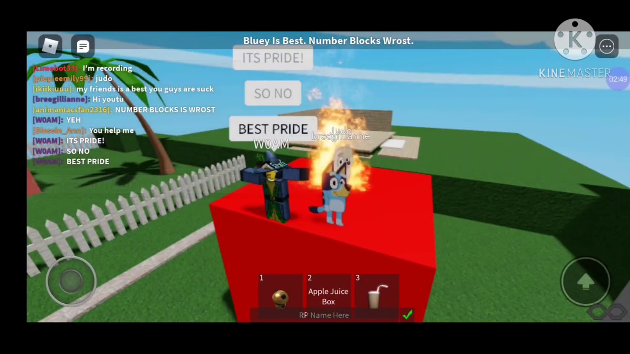 NUMBER BLOCKS PRIDE WITH W0AM-Bluey RP By W0AM-Roblox - YouTube