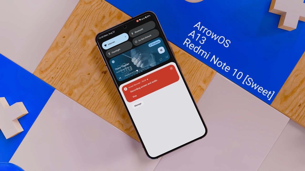 Android 13 - ArrowOS v13.0 - BETA for Redmi Note 10 Pro [Sweet] Update ...