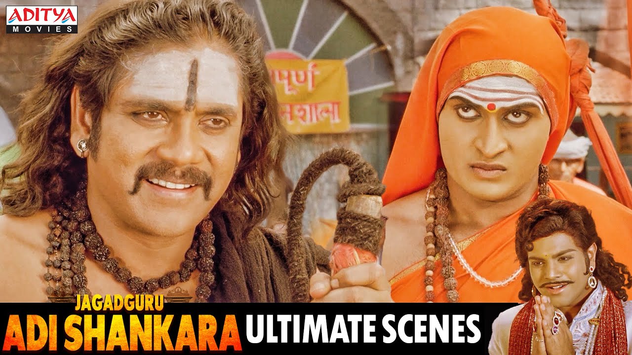 Nagarjuna Best Dialogue Scenes || Jagadguru Adi Shankara || Hindi ...