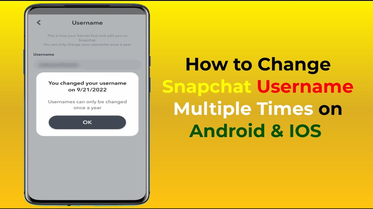 How to Submit a Request to Change Snapchat Username Step by Step Guide ...