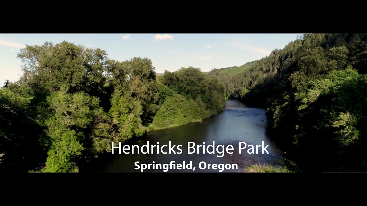 Hendricks Bridge County Park, Springfield, Oregon - YouTube