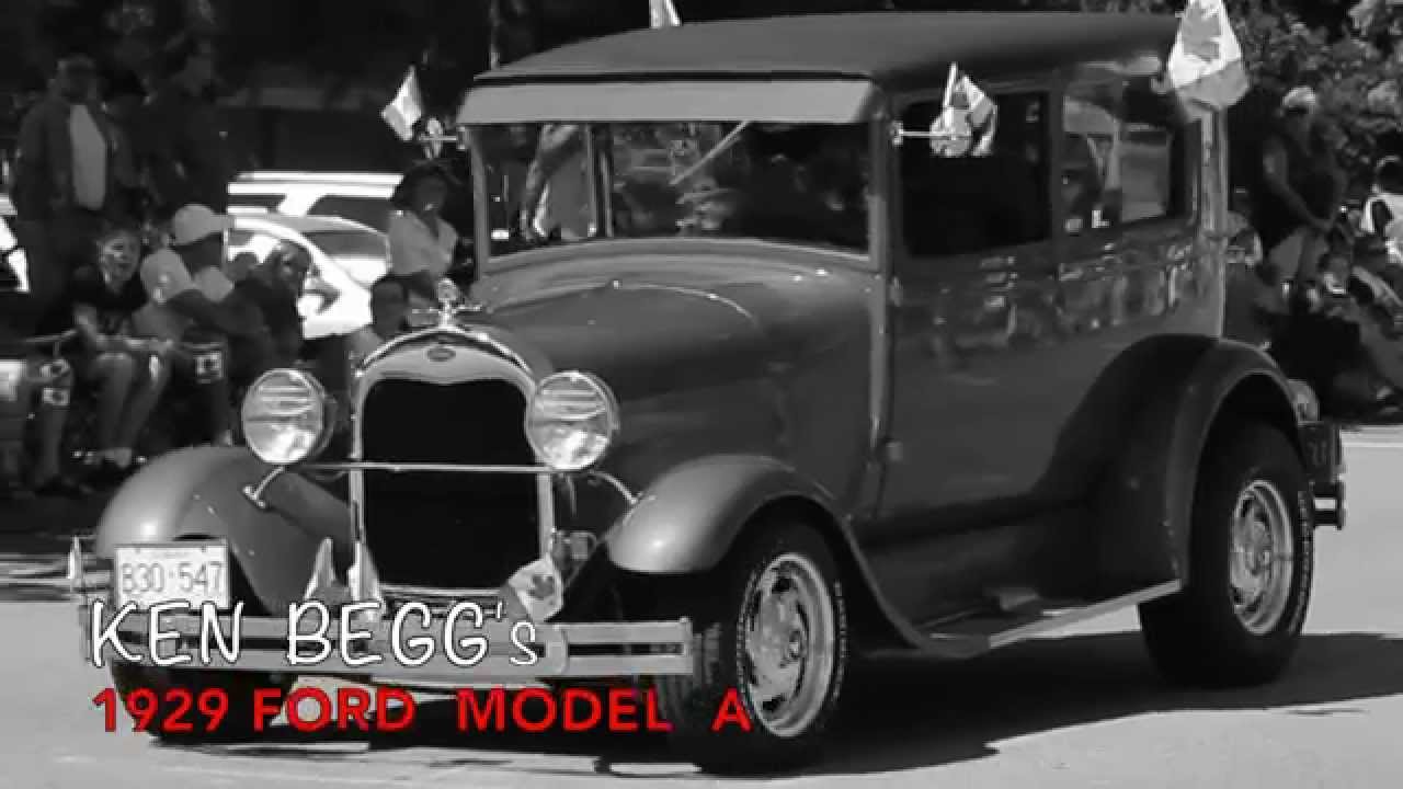 Ken Begg's 1929 Ford Model A - YouTube