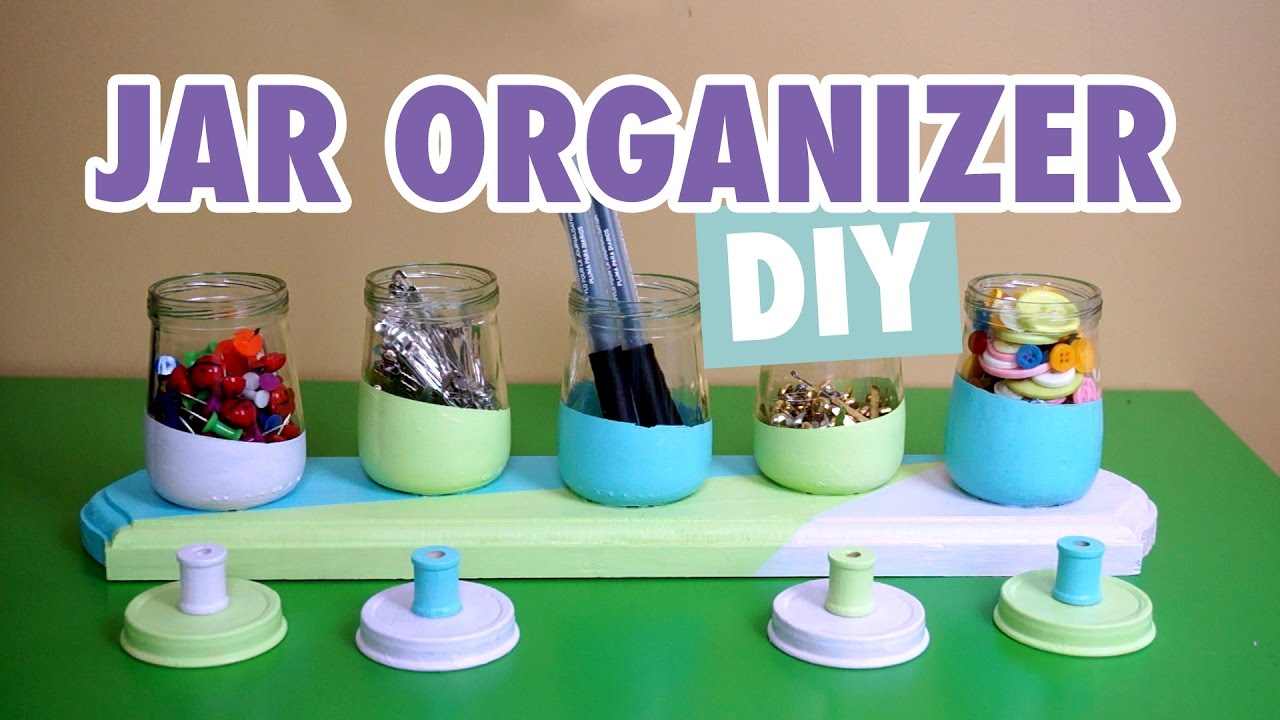 DIY Jar Organizer - HGTV Handmade - YouTube