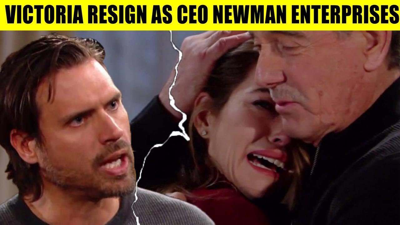 CBS Y&R Spoilers Victoria resigns as CEO of Newman Enterprises, Victor ...