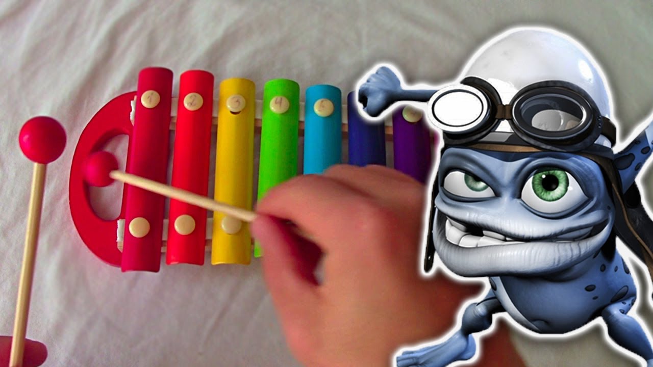 Crazy Frog - Axel F (1$ Xylophone Cover) - YouTube