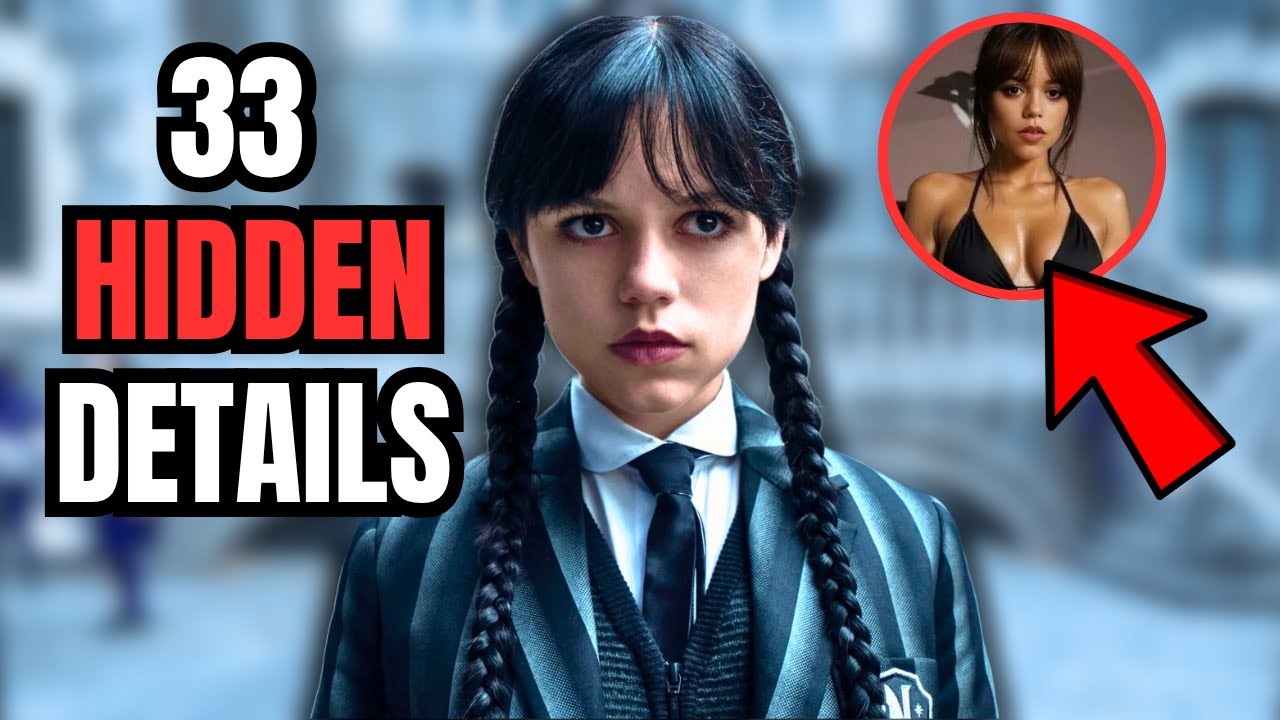 33 THINGS You MISSED in WEDNESDAY 😱 - YouTube