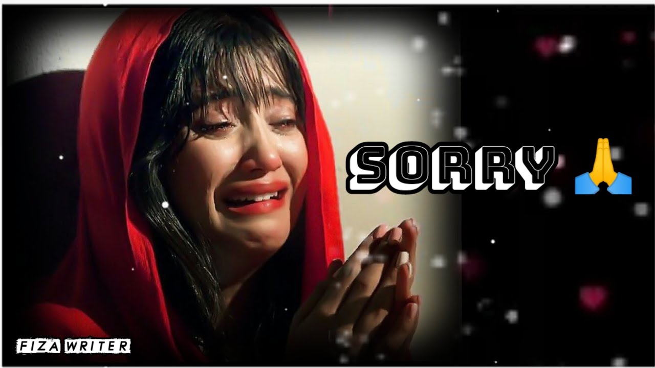 Sorry 🙏|Maaf Karde Na 😭🙏|Break up shayari|Mood Off Status|Broken Heart ...
