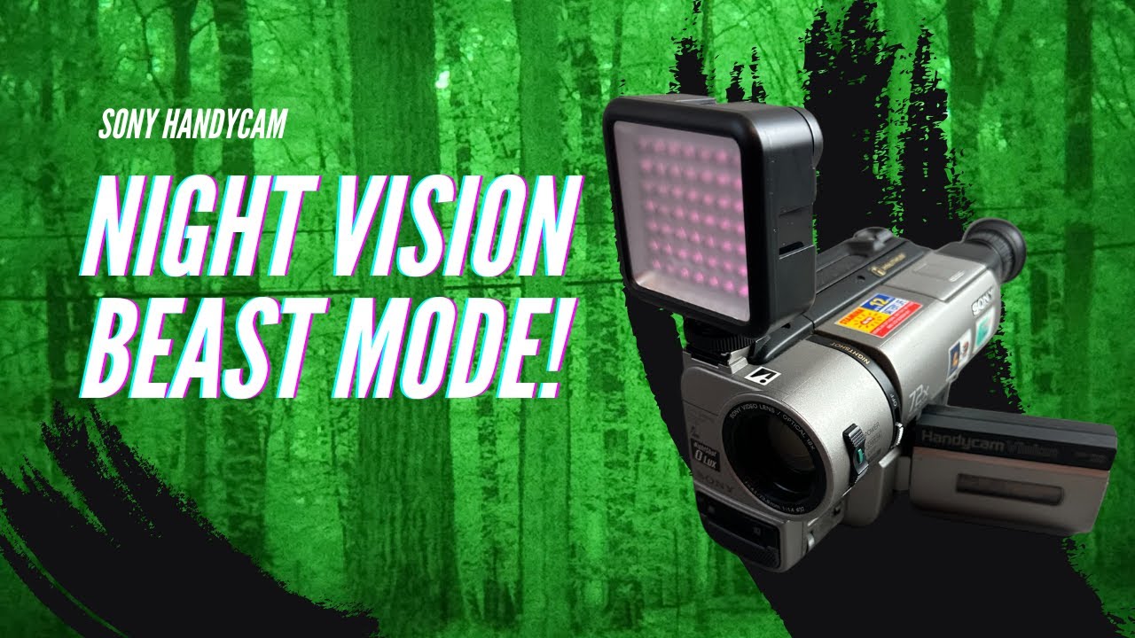 Best Vintage Sony Night Shot Camcorder For Night Vision CCD-TRV65 Not ...