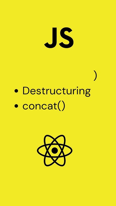 Before ReactJS, Master These JS ES6 Concepts First #shorts #youtubeshorts #programming # ...