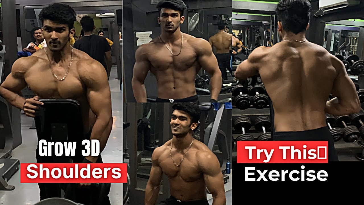 Complete Shoulder Workout | Exercise To Grow 3D Shoulders💪 | Massive ...