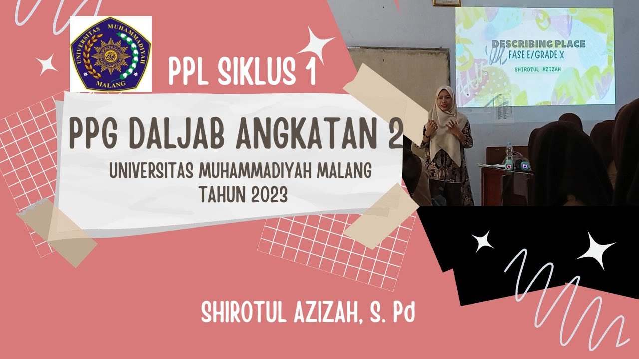 PPL 1 BAHASA INGGRIS PPG DALJAB ANGKATAN 2 TAHUN 2023 (WRITING ...