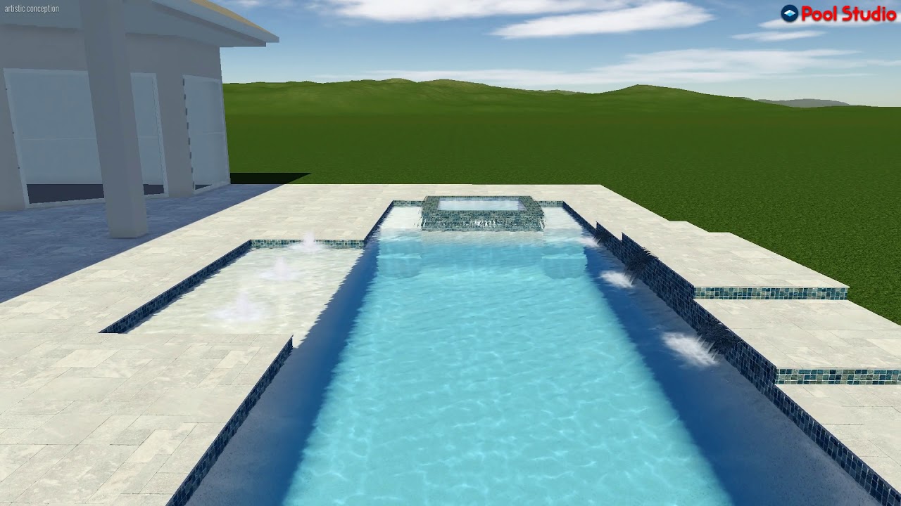 Pool Studio - 3D Swimming Pool Design Software - YouTube