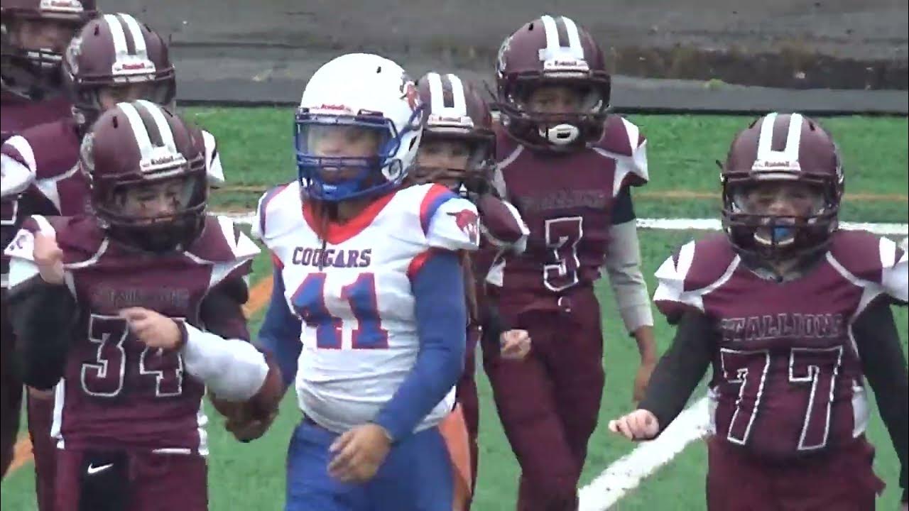 MRFL Mosquito St-Leonard Cougars vs. St. Lazarre Stallions u11 2023 - YouTube