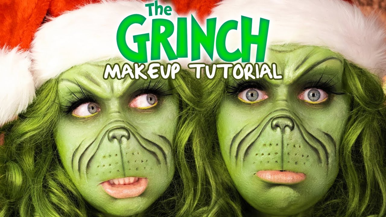 THE GRINCH MAKEUP TUTORIAL - YouTube