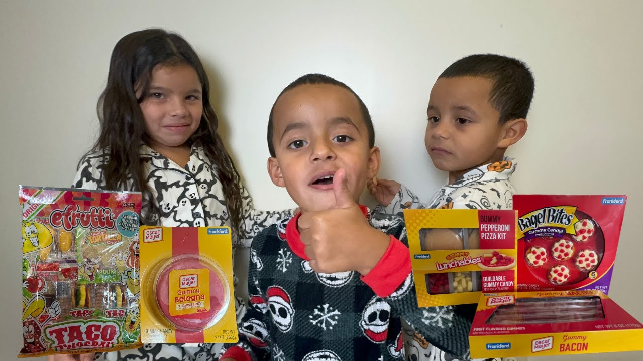 Food Gummy challenge - YouTube