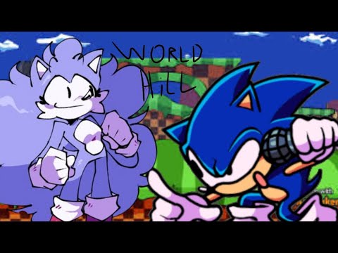 fnf world animal cover wacky vs sonic - YouTube