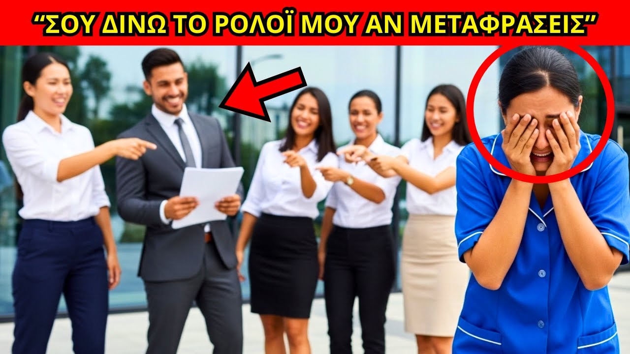 «ΣΟΥ ΔΙΝΩ ΤΟ ΡΟΛΟΪ ΜΟΥ ΑΝ ΜΕΤΑΦΡΑΣΕΙΣ!» — ΑΛΛΑ Η ΚΑΘΑΡΙΣΤΡΙΑ ΗΞΕΡΕ 5 ...