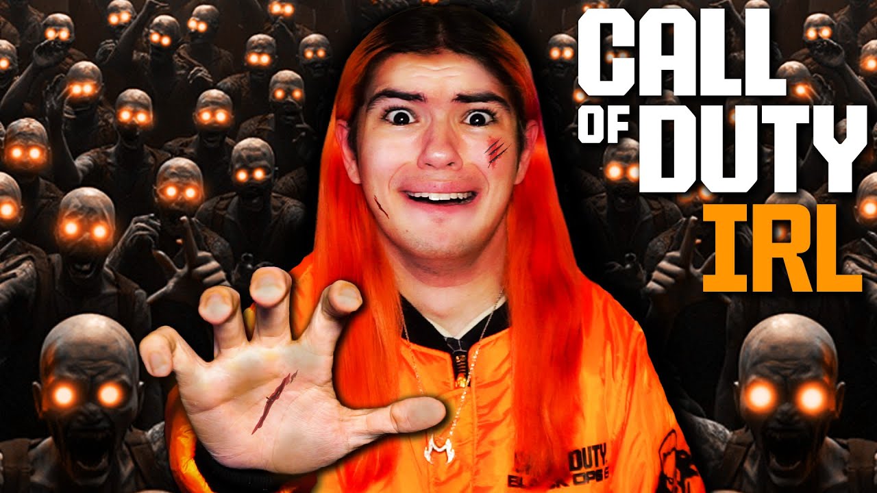 Call of Duty Zombies: In Real Life - YouTube