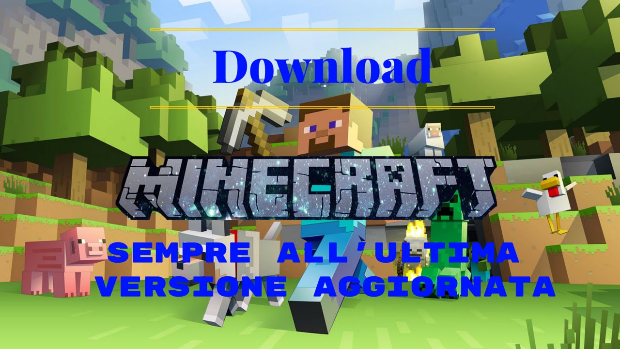 Come installare minecraft gratis all'ultima versione[TUTORIAL] - YouTube