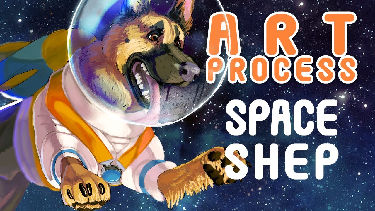 Space Shep - Art Process [5] - YouTube