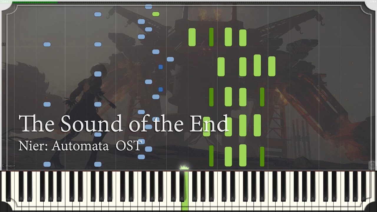 The Sound of the End — Nier Automata — [Piano Keyboard] - YouTube