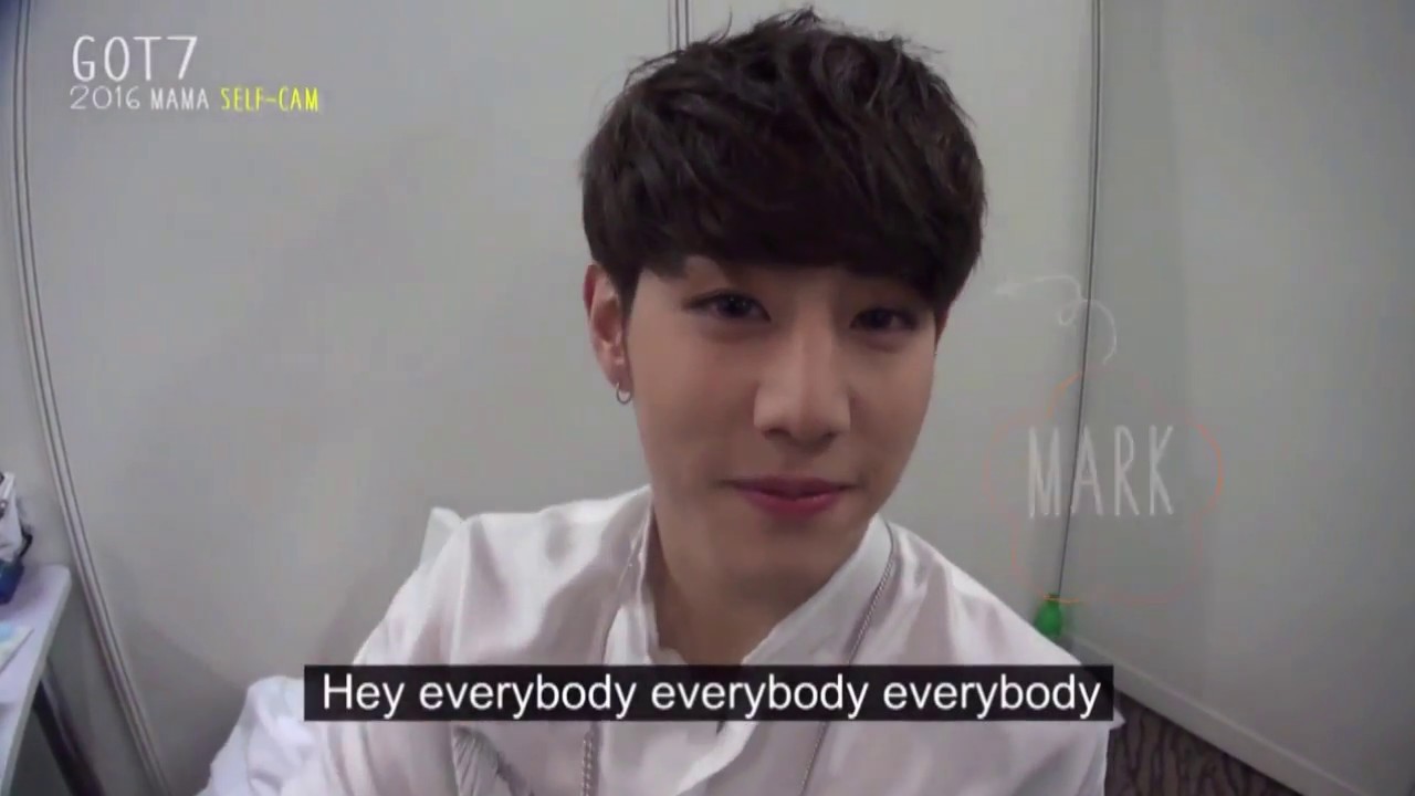GOT7 MAMA 2016 - Mark's WINKS [CUT] - YouTube