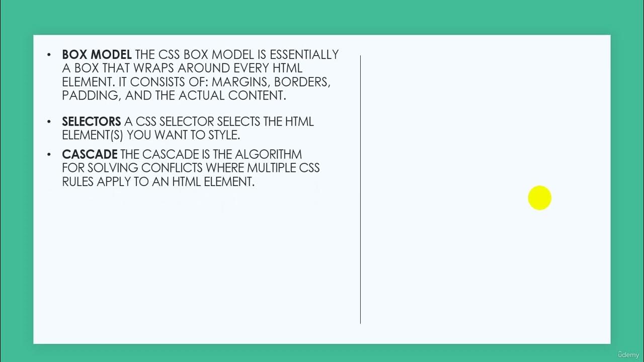 2 CSS Terms in the Website Design Part 1 - YouTube