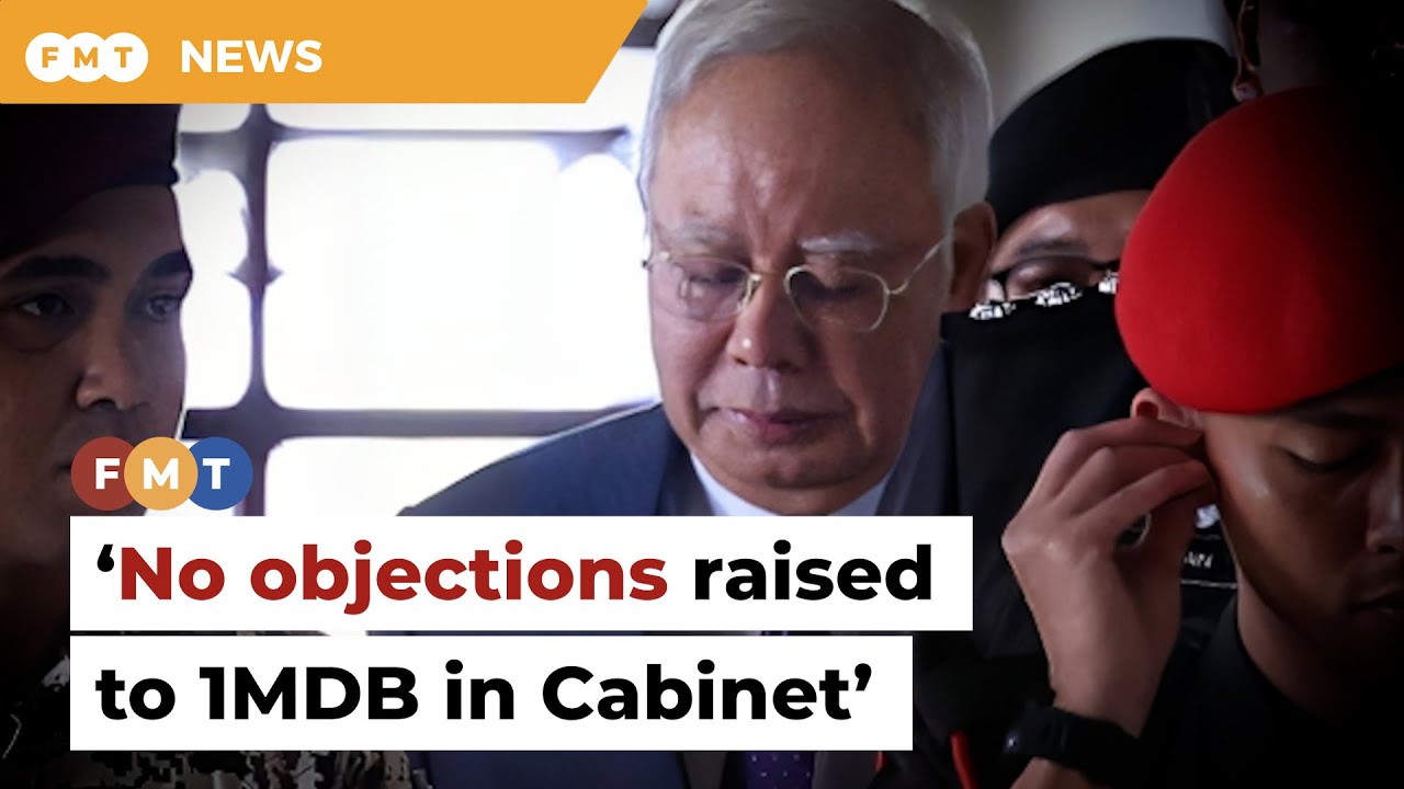 Husni raised no objections to 1MDB in Cabinet, Najib tells court - YouTube