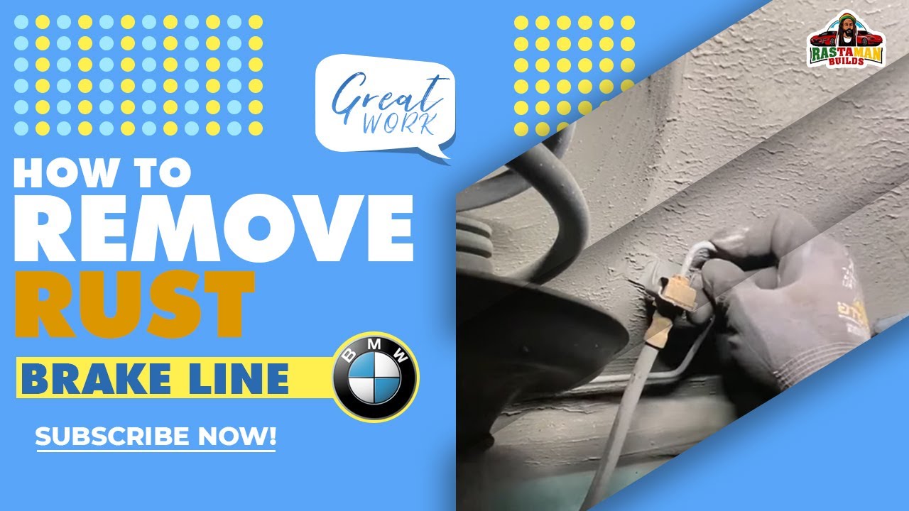 How to Remove Rust from a BMW Brake Line using an Acetylene Torch - YouTube
