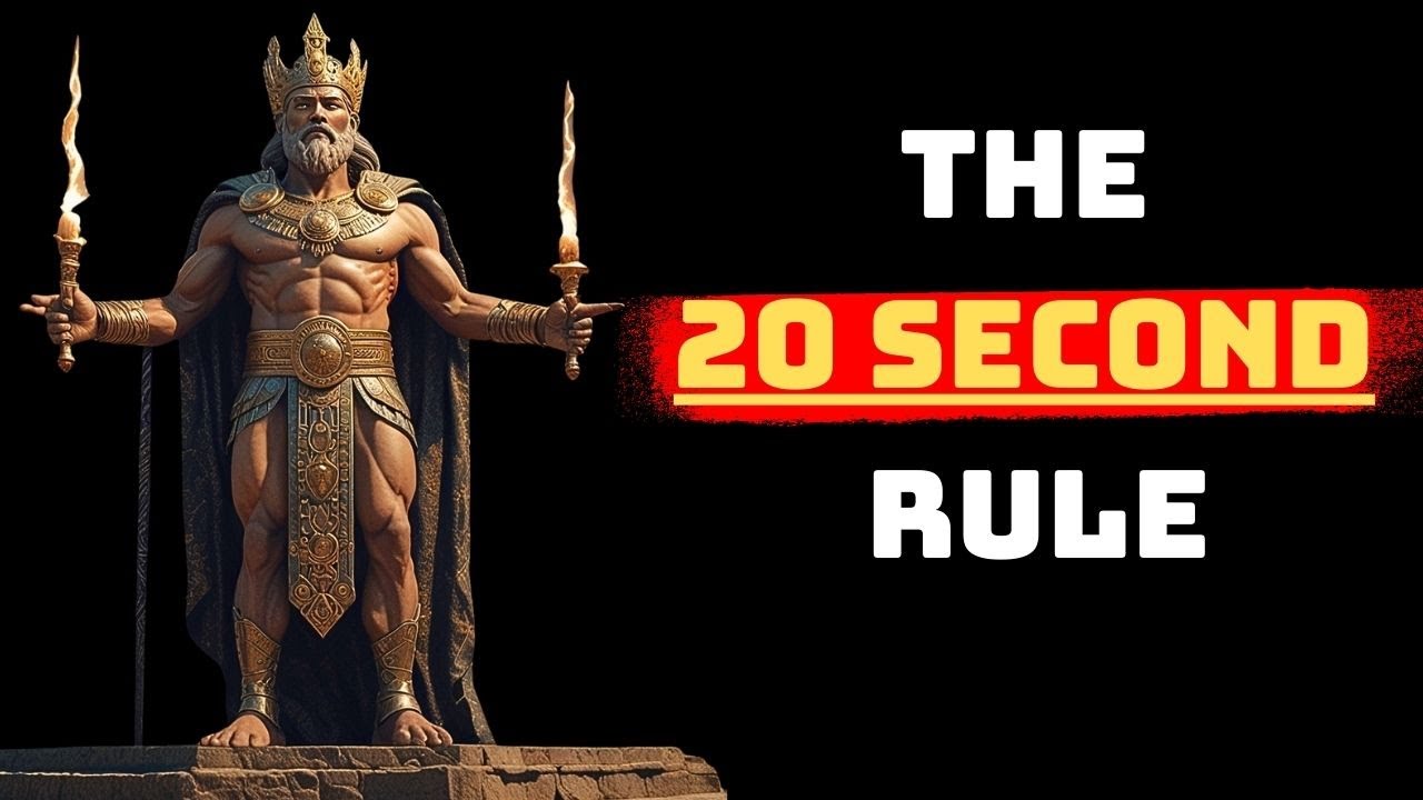 Harnessing Laziness: Unlocking the Power of the 20 Second Rule - YouTube