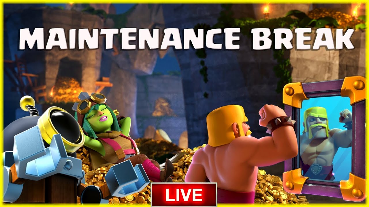🔰Coc Live - MAINTENANCE BREAK💥Base Visiting | Cwl Attacks | Redeem Code ...