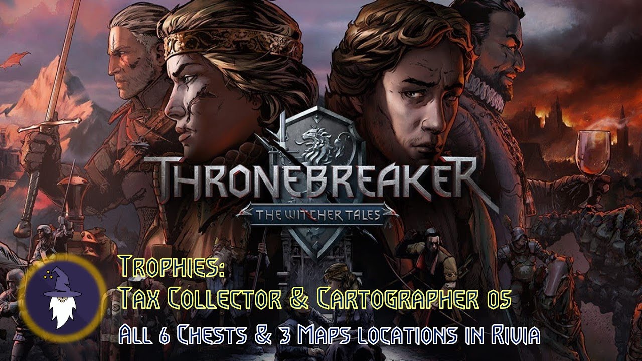 THRONEBREAKER: WITCHER TALES - TROPHIES TAX COLLECTOR & CARTOGRAPHER ...
