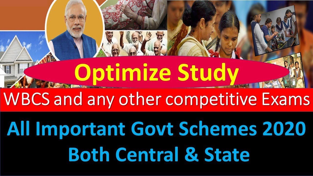 Govt Schemes 2020 || MOST RECENT IMPORTANT GOVT SCHEMES - YouTube