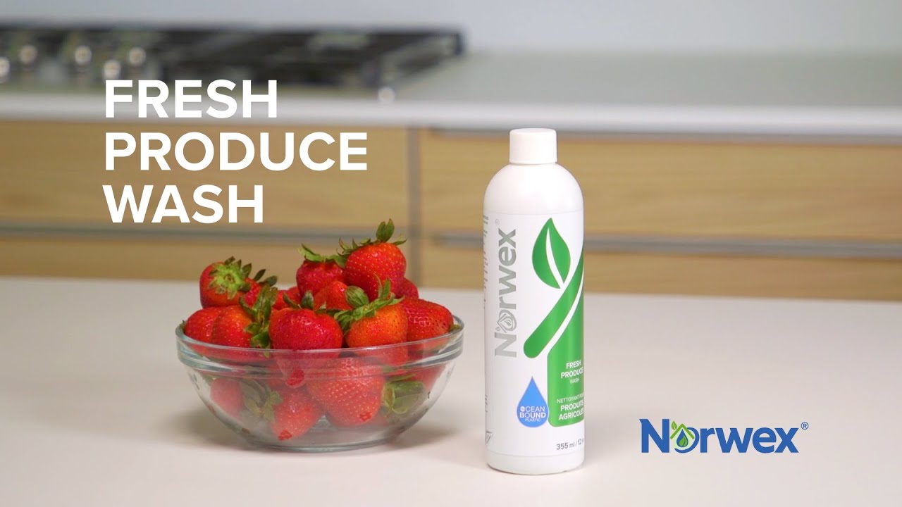 Norwex Fresh Produce Wash - YouTube