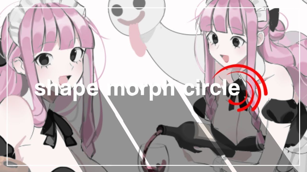 shape morph circle | alight motion #5 - YouTube