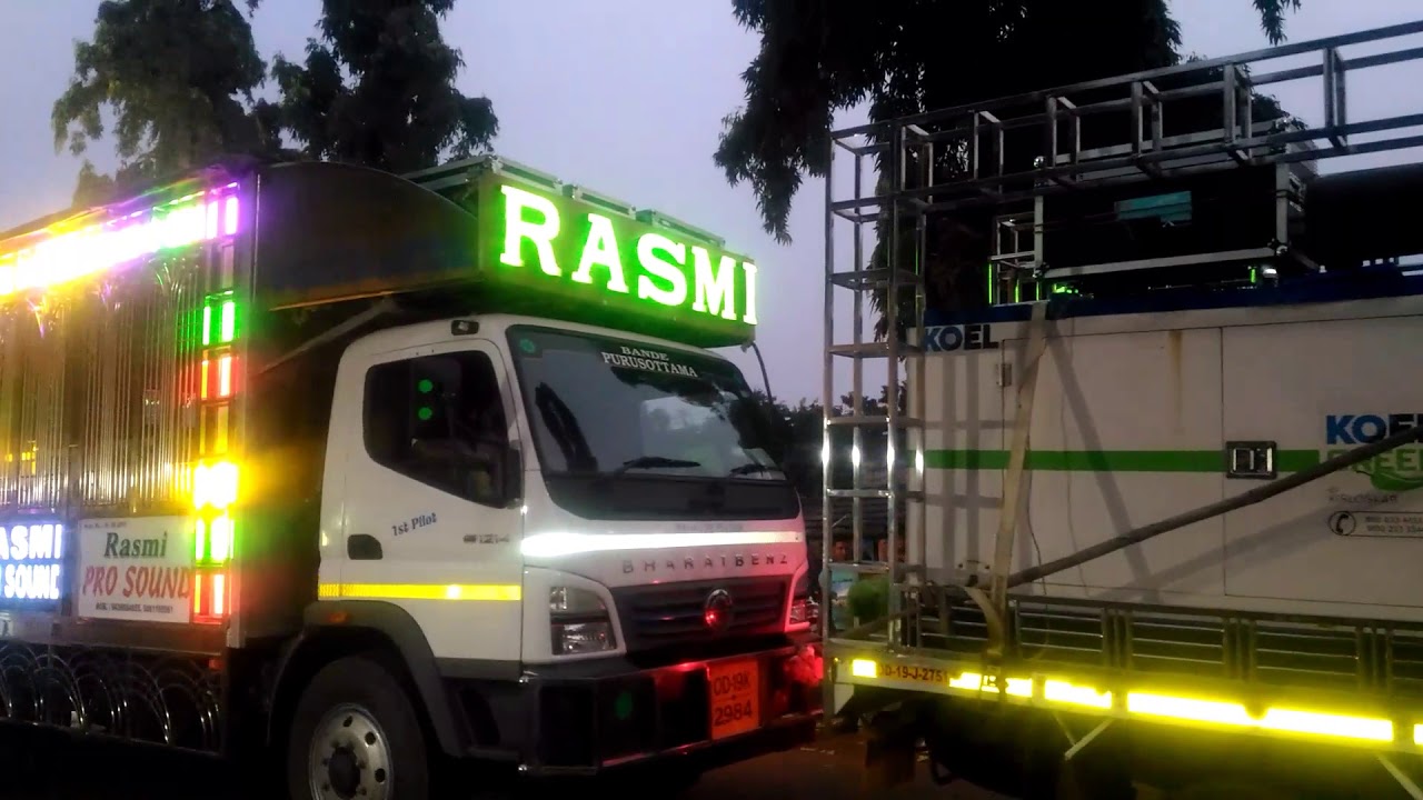 Rasmi pro new setup..with rasmi dj night.Awesome sound and light - YouTube