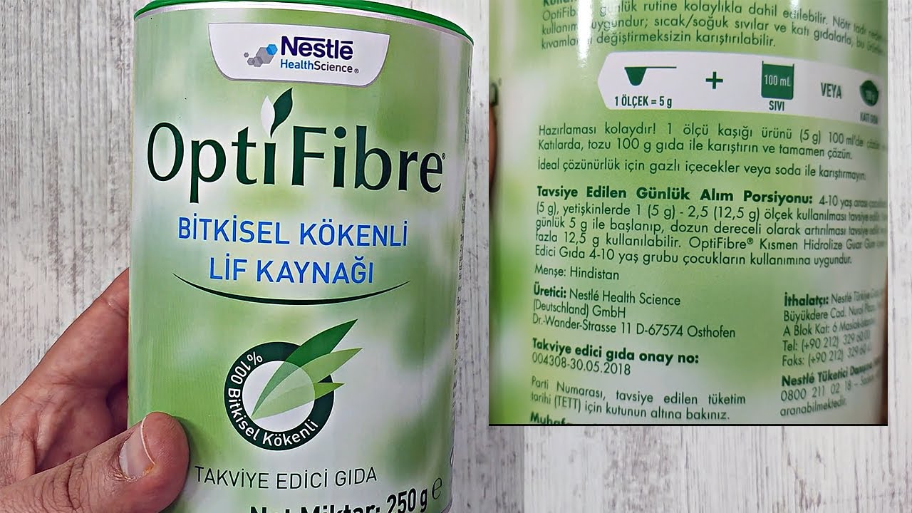 OptiBibre Nestle Nasıl Kullanılır | Opti Fibre Nedir Ne İşe Yarar ...