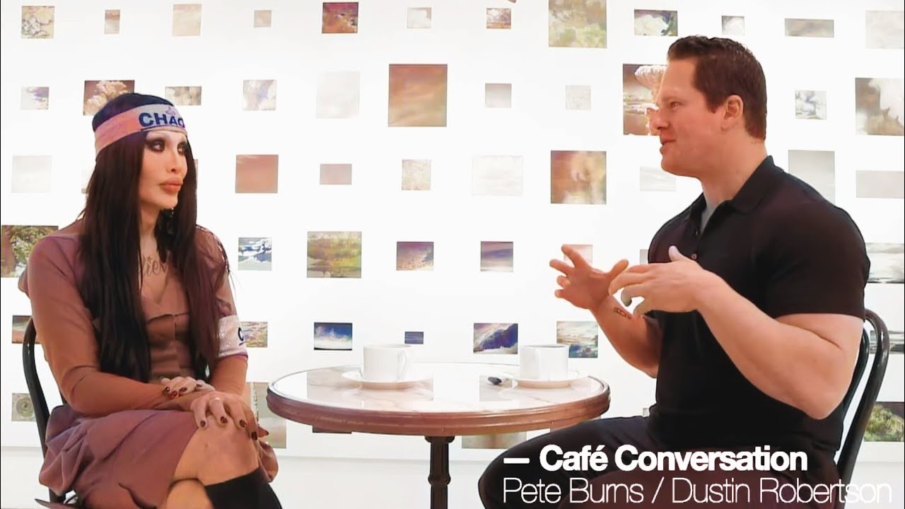 2011📺Pete Burns and Dustin Robertson interview - Café Conversation ...