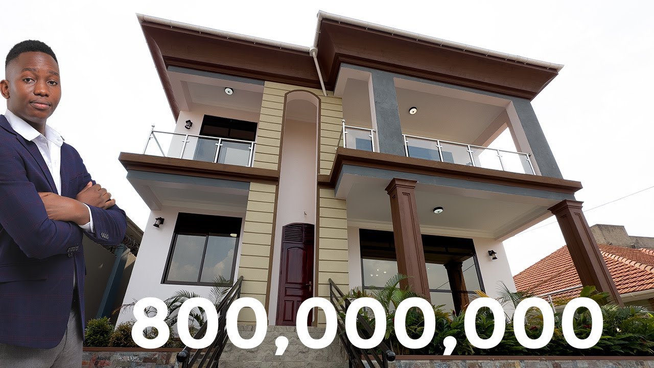Inside the UGX 800,000,000 House with a Sunken Living Room in Kira ...