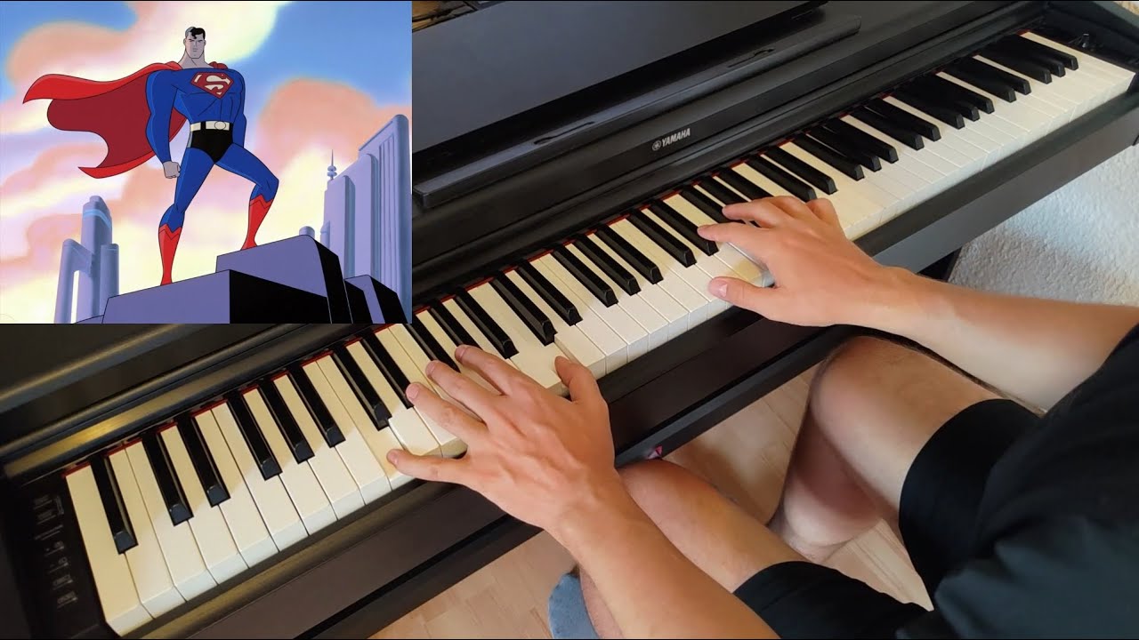 Superman: The Animated Series Theme - Piano Cover - YouTube
