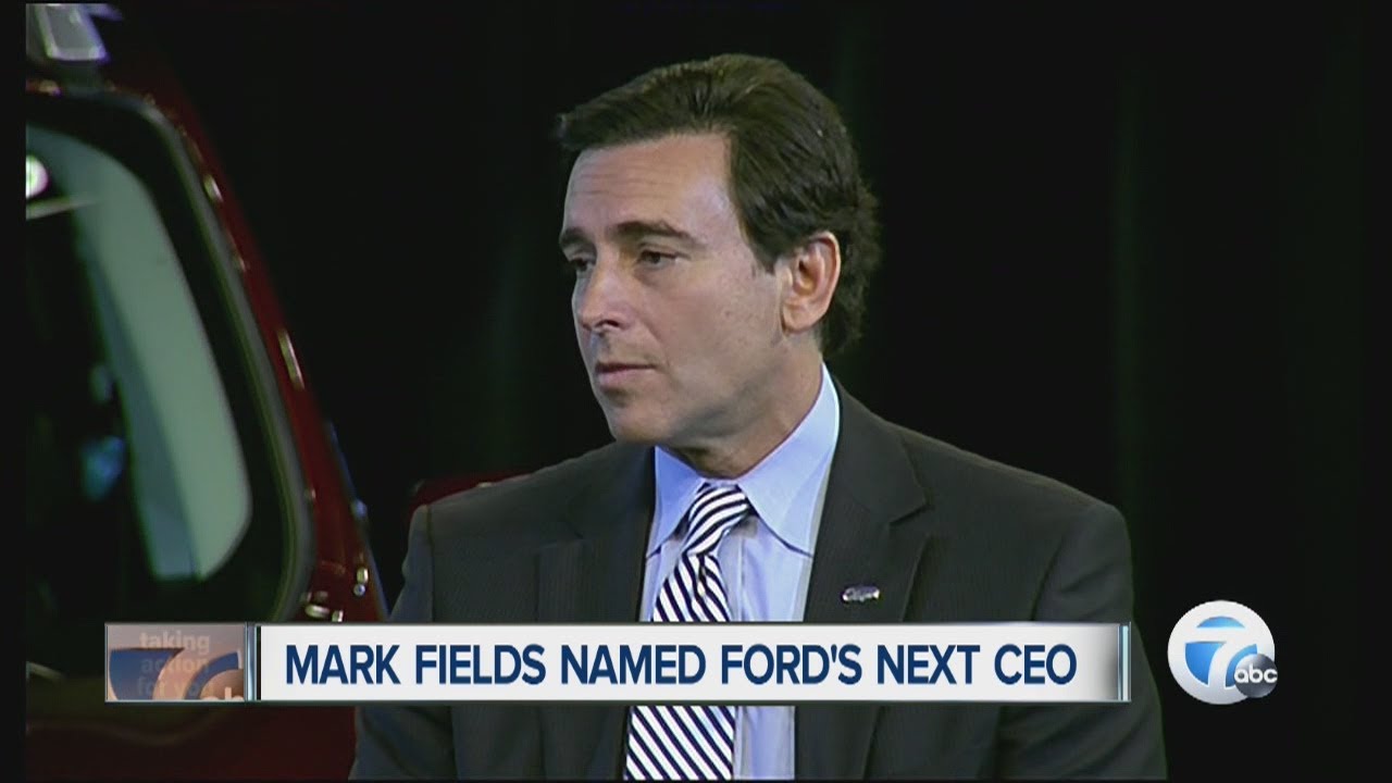 Mark Fields named Ford's new CEO - YouTube
