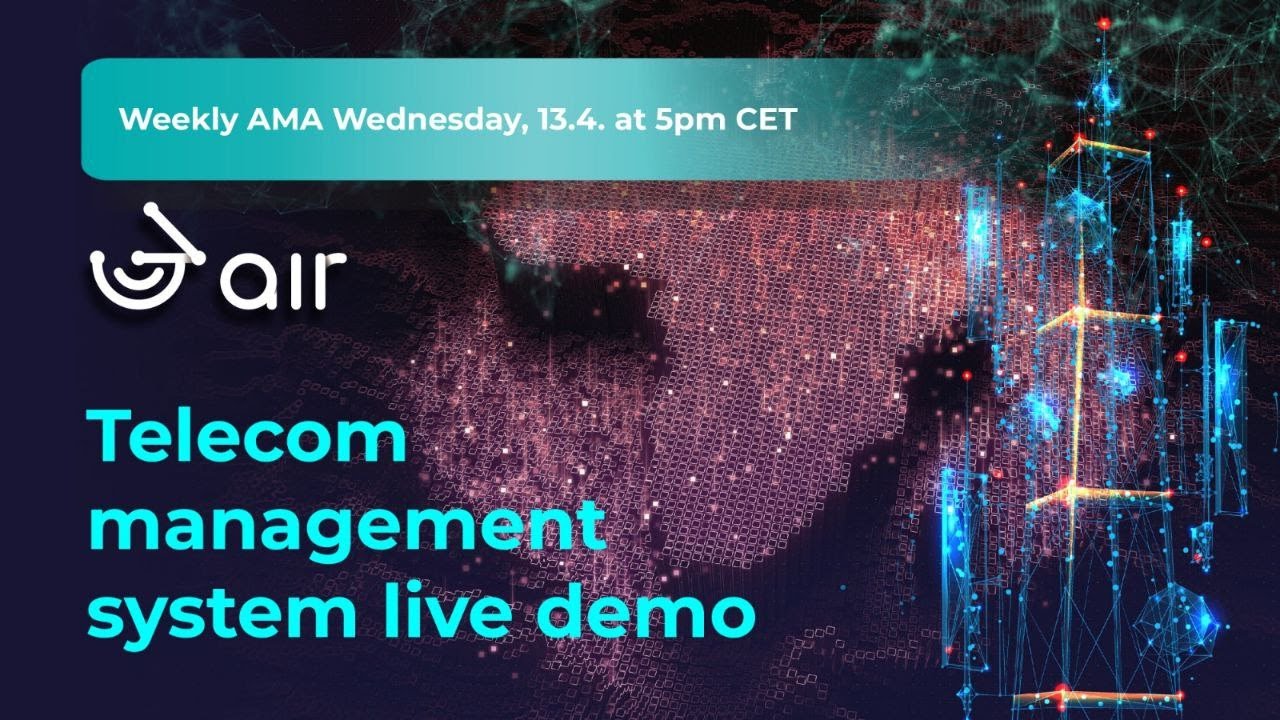 Live Demo (Telecom Management System) - 3air weekly AMA, 13th April ...