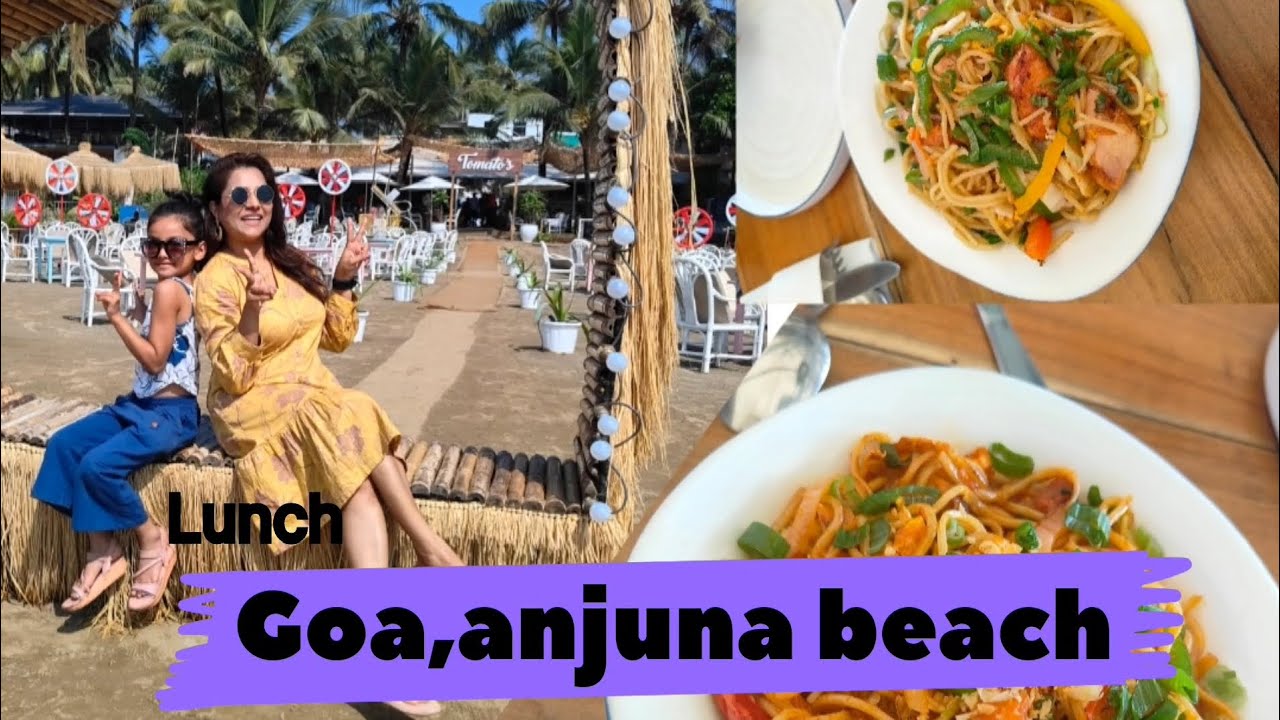 Goa Anjuna Beach l Goa New year l Goa Vlog l Goa 2025 l Famous Beaches ...