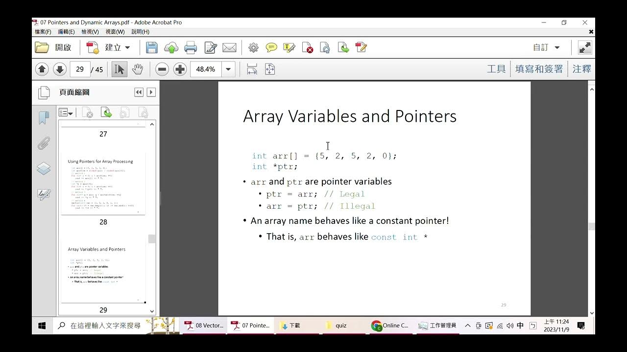 Pointers, Dynamic Arrays & Vectors - YouTube