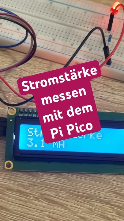 Stromstärke messen mit dem Raspberry Pi Pico #stromstärke # ...